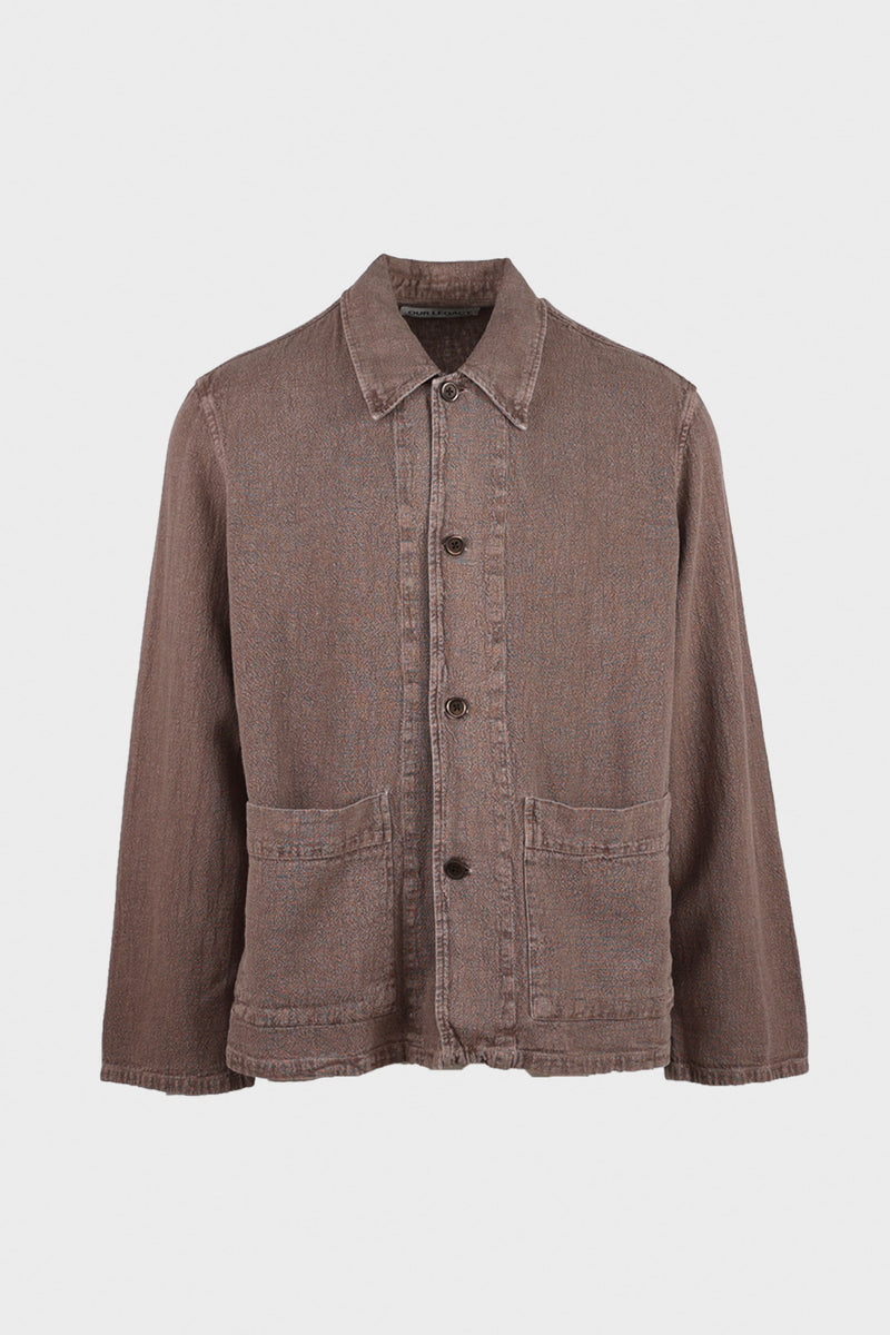 Our Legacy Haven Jacket | Brown Bohemian Sack Weave | Canoe Club