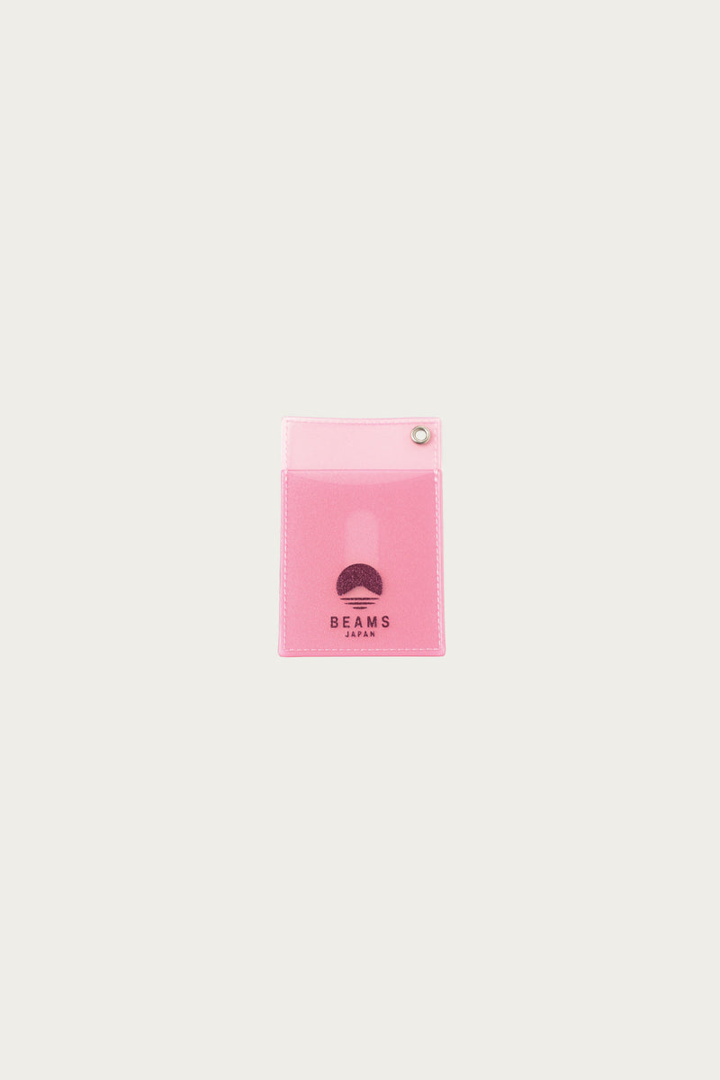Misty Layer x Beams Japan Logo Card Case | Pink | Canoe Club