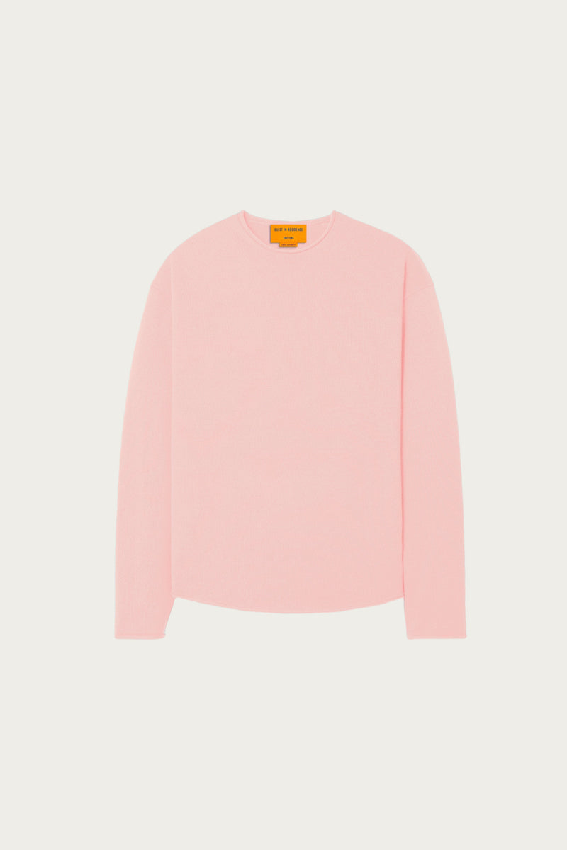 Guest In Residence Oversized Crew | Powder Pink | Canoe Club