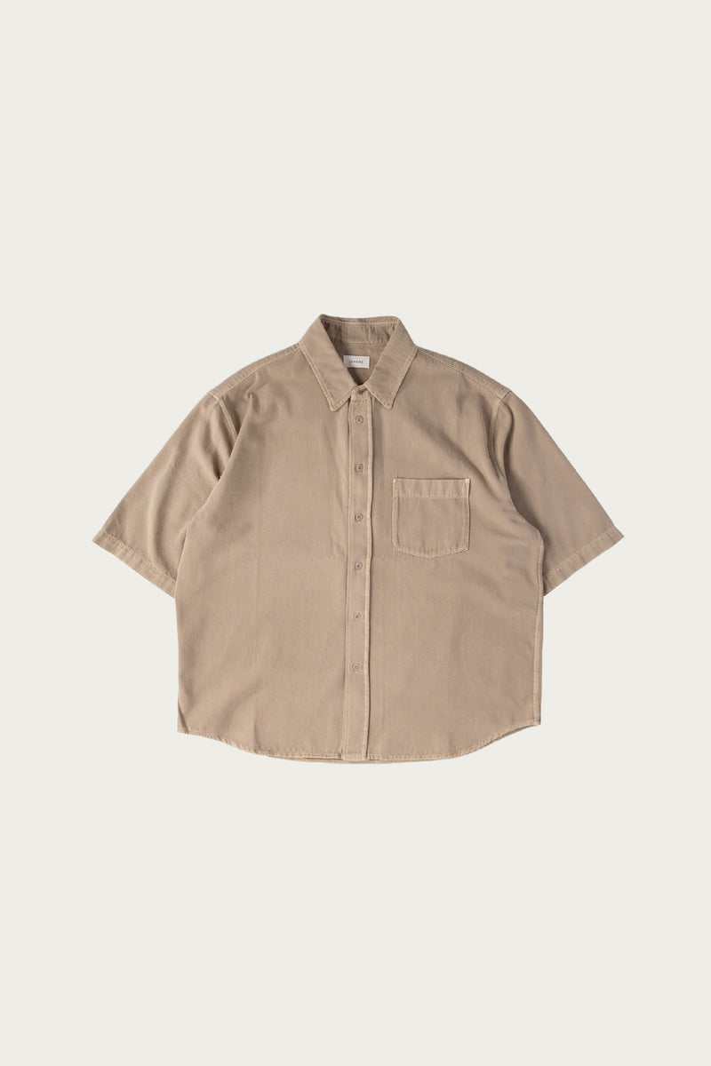 Lemaire SS Denim Shirt | Carbon Blue | Canoe Club