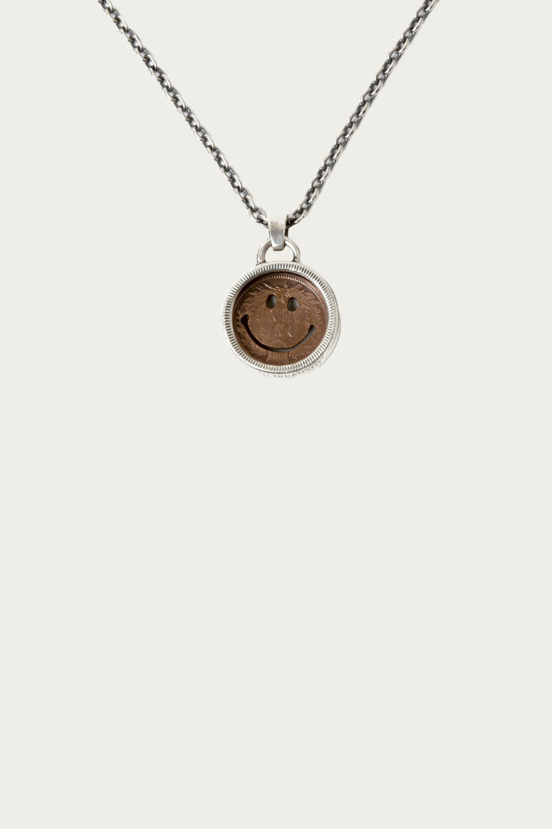 North Works Penny Smile 25¢ Tambourine Pendant Necklace | Canoe Club