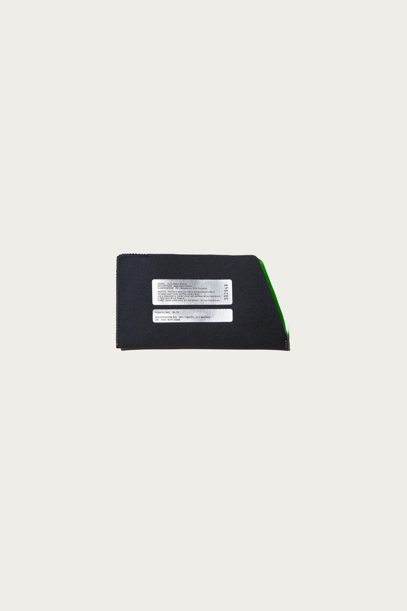 Puebco Face Mask Sleeve | Dark Gray/Green | Canoe Club