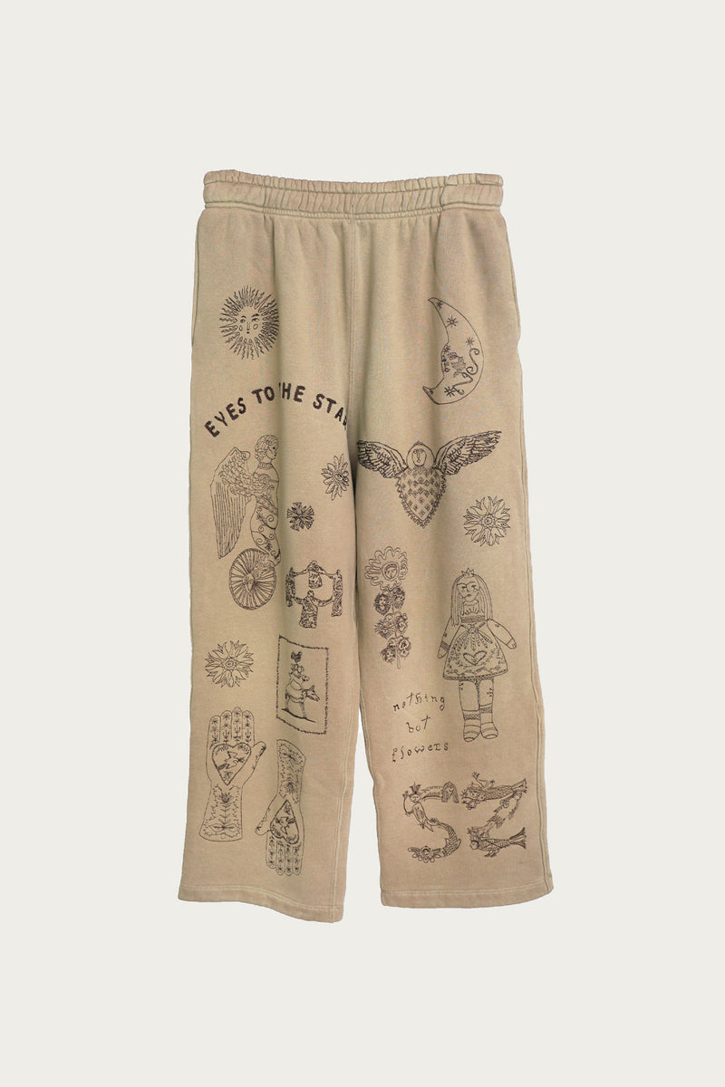 Samuel Zelig Wilson Sweatpant | Taupe | Canoe Club