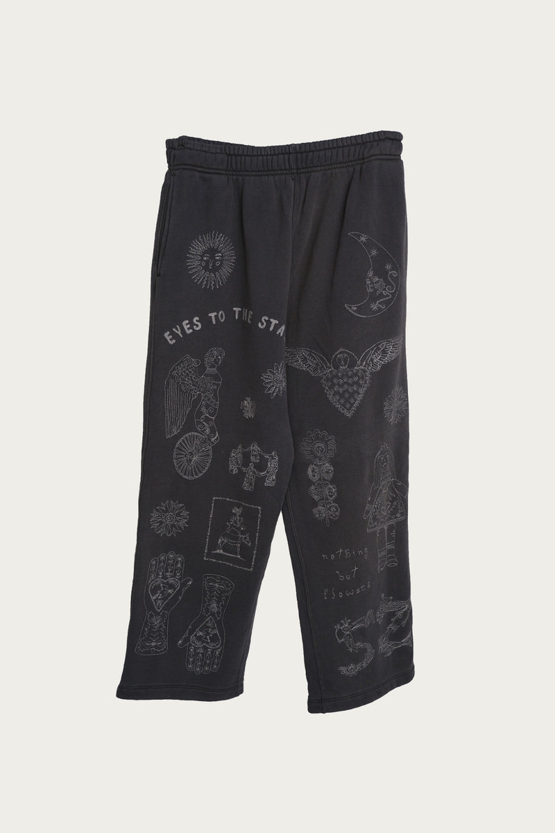 Samuel Zelig Wilson Sweatpant | Charcoal | Canoe Club